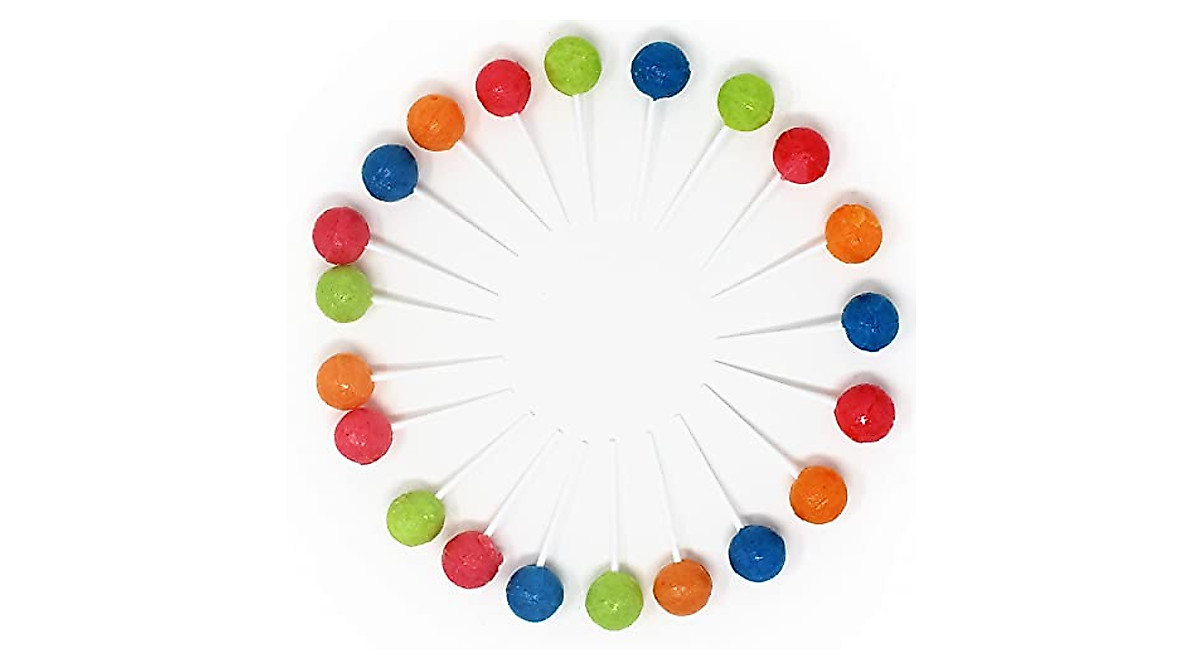 Assorted Ball Lollipop Suckers - Kosher Hard Candy Treats