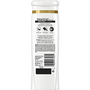Pantene Pro-V Shampoo, Repair & Protect with Keratin, 12.6 Ounce