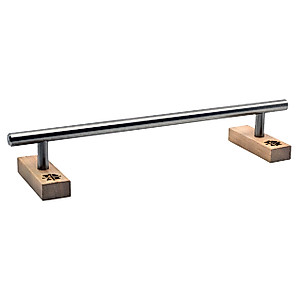 Teak Tuning Round Fingerboard Rail - Long Edition - Silver Colorway - 11.25" Long, 1.75" Tall - Prolific Series