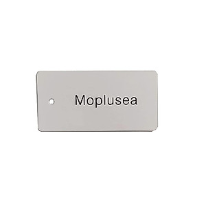 Moplusea 2mm Stainless Steel Classical Plain Stacking Band Statement Wedding Promise Ring For Women (Silver, 7)