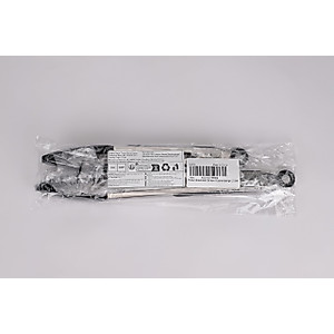 HOTEC Premium Stainless Steel Locking Kitchen Tongs with Silicon Tips, Set of 2-9" and 12"