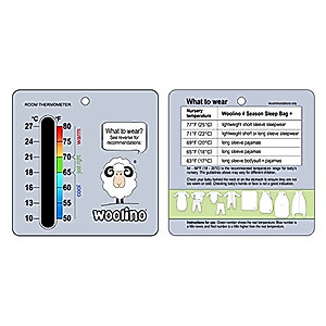 Woolino 4 Season Baby Sleep Sack, Australian Merino Wool Wearable Blanket, 2-24 Months, Sheep