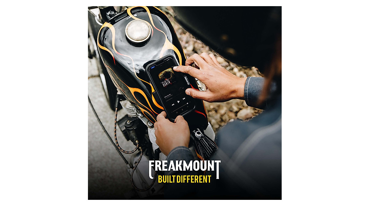 FREAKMOUNT Magnetic Motorcycle Phone Mount | Heavy-Duty Bike Holder