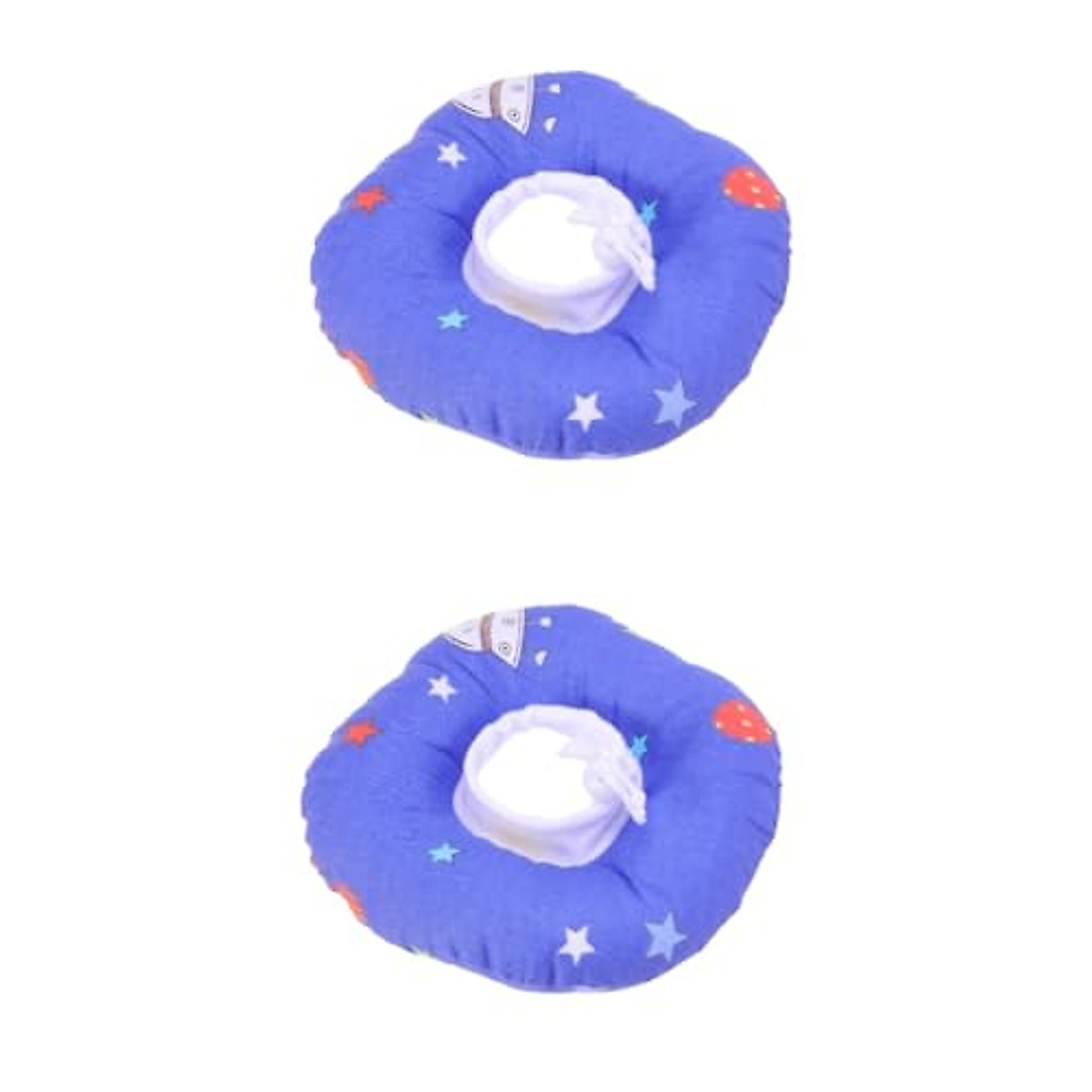 BESPORTBLE 2pcs Puppy Collar Plushy Pets Elizabethan Pet Collar Recovery Elizabethan Collars Kitten Collars Pet Necklace Dog Pillow Collar After Protective Pet Collar Electronic Soft Circle