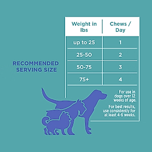 Natural Rapport Dog Digestive Supplement - The Only Digestive Support Soft Chews Dogs Need - 120ct Treats That Contain Probiotics and Enzymes to Support Digestion and Gut Health