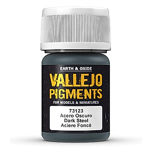 Vallejo Earth and Oxide Pigments, Dark Steel