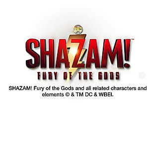Shazam! Fury of The Gods Lightning Bolt Set of 3 Glossy Laminated Bookmarks