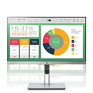 HP EliteDisplay E223 54,6 cm (21.5") 1920 x 1080 Pixel Full HD LED Piatto Nero, Argento
