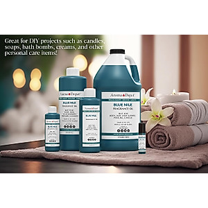 10ml Roll On Blue Nile Perfume Oil for Making, Body Oil, Soap, Candle Making & Incense. Our Version is a Premium Quality Undiluted & Alcohol Free