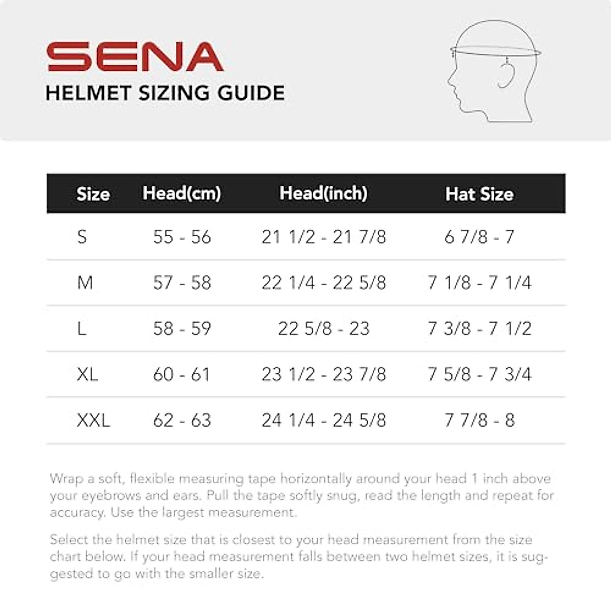 Sena Stryker Full Face Smart Helmet with Integrated Mesh and Bluetooth Communications, LED Taillight, and Sound by Harman Kardon, DOT (Matte Black, Medium)