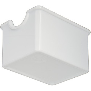 Carlisle FoodService Products 455002 Styrene Sugar Caddy, White