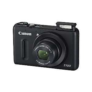 Canon PowerShot S100 12.1 MP Digital Camera with 5x Wide Angle Optical Image Stabilized Zoom (Black)