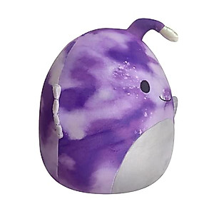 Squishmallows Original 14-Inch Easton Purple Tie-Dye Anglerfish - Large Ultrasoft Official Jazwares Plush