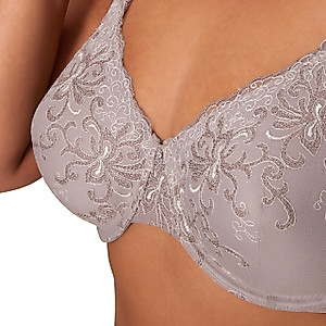Playtex womens Love My Curves Feel Gorgeous Underwire Full Coverage Us4513 bras, Mother of Pearl/Warm Steel Combo, 42B US