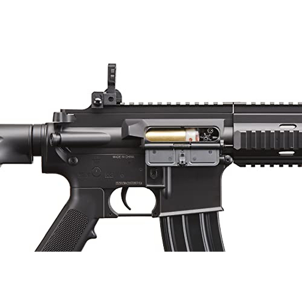 MK418 Airsoft AEG Tactical RIS w/Adjustable Airsoft Stock - Battery, Charger, 1000 Rounds 0.20g BBS Included