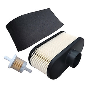 FR651V Air Filter for Kawasaki FR691V FR730V FS481V FS541V FS600V FS651V FS691V FS730V Engine Lawn Mower tractor, with Pre Filter Fuel filter tune up kit, Replace 11013-0752