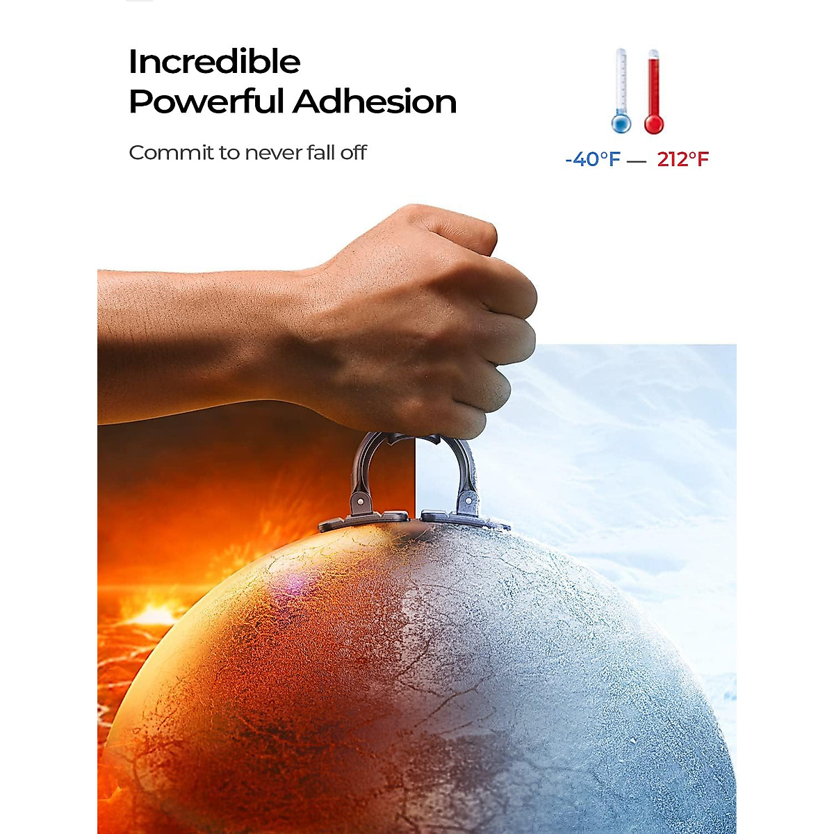 LISEN MagSafe Car Mount - Strong Magnetic Phone Holder for Dashboard Vent, Compatible with iPhone 16-12 Pro Max, Silver