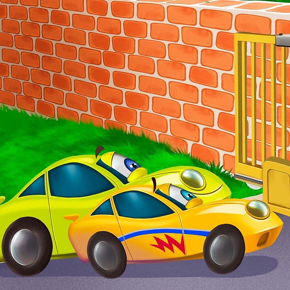 Personalized Storybook by Dinkleboo - "The Race Car" - For Kids Aged 0-8 Years Old - A Story About Your Child Wanting to be the Fastest Racing Car When They Grow Up - Soft Cover (8"x 8")