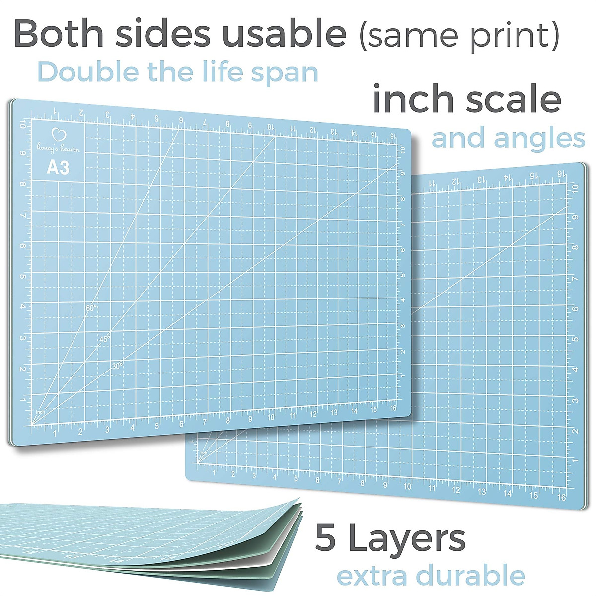 Rotary Cutter Set pink - Quilting Kit incl. 45mm Fabric Cutter, 5 Replacement Blades, A3 Cutting Mat, Acrylic Ruler and Craft Clips - Ideal for Crafting, Sewing, Patchworking, Crochet & Knitting