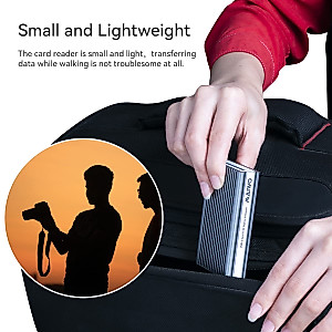 CFexpress Card Reader,MAIWO CFexpress Adapter with USB 3.1 Gen 2 10Gbps Interface,Support Windows/Mac/Linux/Android, for Professional Filmmakers, Photographers