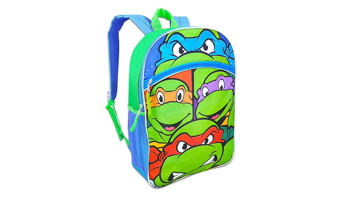TMNT Backpack for Boys - Complete Bundle Set