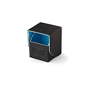 Arcane Tinmen Dragon Shield: Nest Deck Box - Black and Blue, Small, (ART40103)