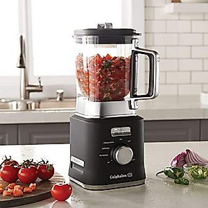 Calphalon Precision Control 50 Oz Blender with 900-Watt Base and BPA-free Tritan jar, Matte Black