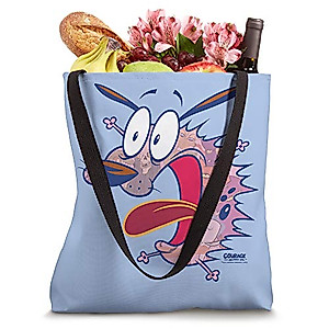 Courage the Cowardly Dog Evil Inside Tote Bag