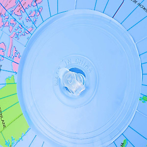 NUOBESTY Inflatable Globe PVC World Globe Inflatable Earth Beach Ball for Beach Playing or Teaching