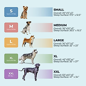 Agape Paws LUXURY FAUX FUR ORTHOPEDIC BED | Premium Joint Health Memory Foam Dog Bed with Waterproof | Washable Cover | Durable | Comfortable | Chew Proof Luxury Pet Bed for Large Dogs.