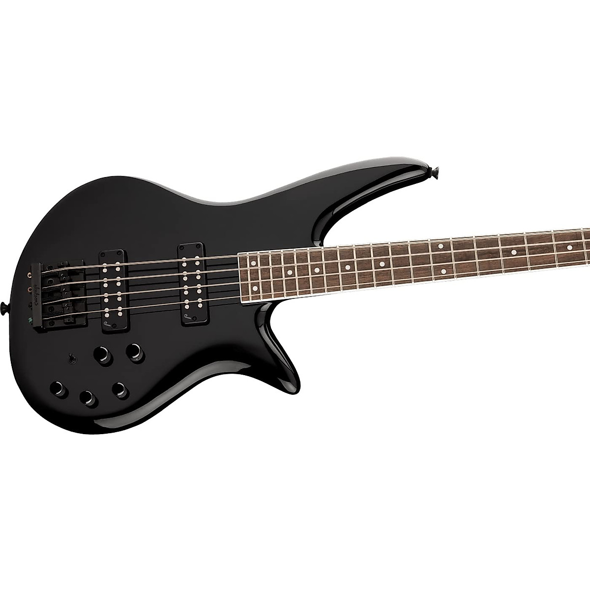 Jackson X Series Spectra Bass SBX IV, Gloss Black, Laurel Fingerboard