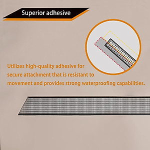 Disposable Shower Drain Hair Catcher - Cutable Shower Drain Hair Catcher, DIY Shower Drain Cover Hair Catcher for Any Length, Suitable for Bathroom, Bathtub, Kitchen (1 Pack)