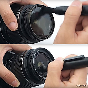 Camera Lens Cleaning Kit - Air Blower, Cleaning Brush, 2in1 Lens Cleaning Pen, 50 Individually Wrapped Wet Tissues and 4 Microfiber Cloths