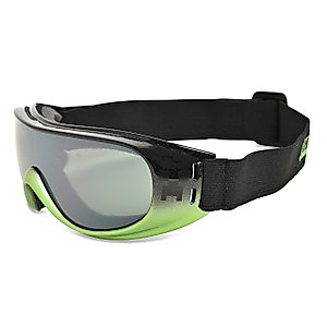 Minecraft Ski Goggles for Boys Winter Snow Sport Snowboarding Goggle for Little Kids (Green)