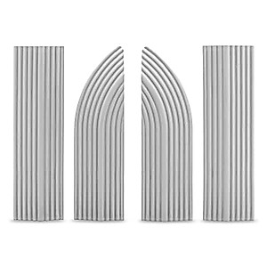 Threshold Ramp Mat Door Sill Scuff Plate Slope Strip Auxiliary Compatible with Roborock Xiaomi Ecovacs Eufy Vacuum Cleaner Replacement Parts(Grey)