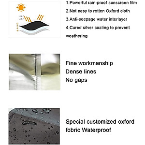 Portable Washing Machine Cover,Top Load Washer Dryer Cover, Washing Appliance Protector(Black) (XL-W23D26H37)