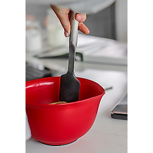 KitchenAid Premium Stainless Steel Scraper Spatula with Silicone Spatula Head
