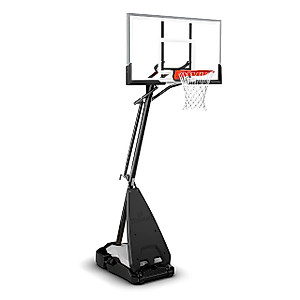 The Ultimate Hybrid, 60" Acrylic, Alum Trim, 3 Piece 3.5" Pole, Screw Jack Lift, Arena Slam Rim, Board Pad
