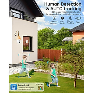 Light Bulb Security Camera, 2K Bulb Security Camera 5G/2.4GHz,Security Cameras Wireless Outdoor with Automatic Human Detection,Motion Detection,Color Night Vision Bulb Camera Compatible with Alexa