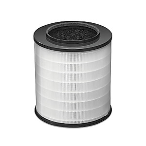 Clorox Medium Room Air Purifier True HEPA Replacement Filter, 1,000 Sq. Ft. Capacity, Removes 99.97% of Allergens up to 0.1 Micron, Compatible with 11030 & 11031, 1 Count (12030)