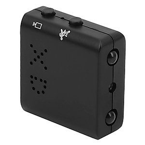 Salaty Motion Detection Camera, Plug and Play Motion Detection Recording 1080P Mini Security Camera, 3x2.8x1.1cm for Office Home