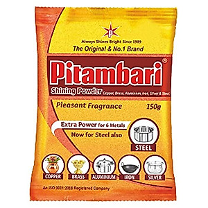 Pitambari Minerals and Emulsifiers Shining Powder for 6 Types of Metals (50 g)