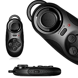 Bluetooth Remote Control Page Turner for iPhone Android Ipad Cell Phone，VR Game Camera Shutter Remote Control Handle