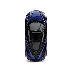 McLaren 720S Blue Metallic with Black Top Pink Slips Series 1/32 Diecast Model Car by Jada 34660