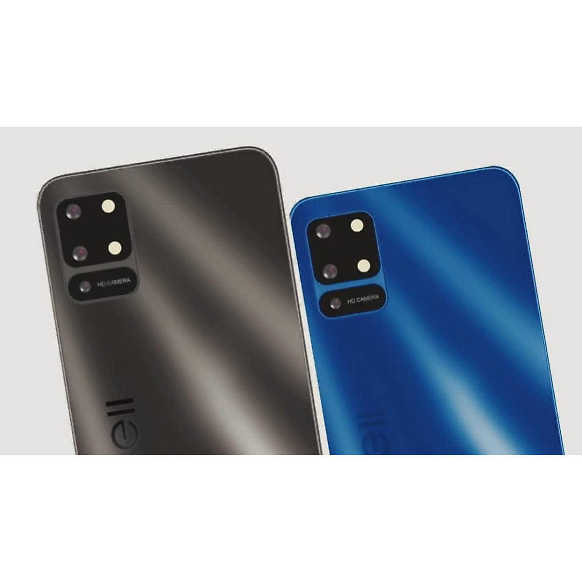 Uniqcell UNI 10X | Android Cell Phone | 6.55" HD+INCELL Punch Hole | Dual Sim | 128GB of Storage | Side Fingerprint (Black)