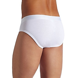 Emporio Armani Men's Stretch Cotton Brief, White, Medium