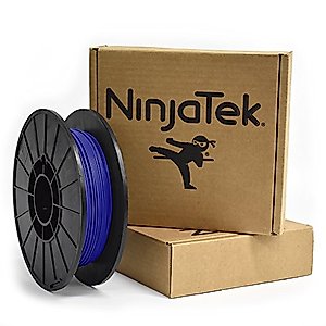 NinjaTek - 3DNF0217505 3DNF02117505 NinjaFlex TPU Filament, 1.75mm, TPE.5kg, Sapphire (Blue) (Pack of 1)