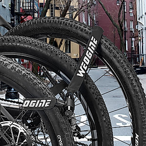 Bike Chain Lock, Heavy Duty Anti-Theft Bicycle Chain Lock, 2.72 Ft Security Bike Locks with 3 Keys, Waterproof Lock Chain for Bike, Bicycle, Scooter, Motorcycle, Door, Gate, Fence