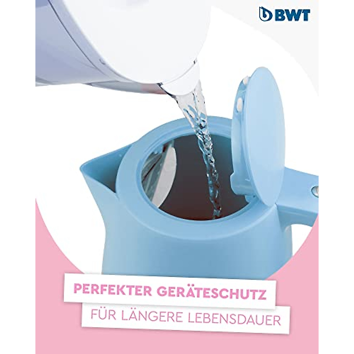 BWT 6-Pack Long Life Mg2+ Cartridge for Water Filters, 120-Liter Capacity