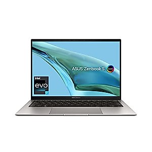 ASUS Zenbook S 13 OLED Ultra Laptop, 13.3” OLED 2.8K Display, Intel Evo Certified, i7-1355U CPU, Intel® Iris Xe Graphics, 32GB RAM, 1TB SSD, Windows 11 Pro, Basalt Grey, UX5304VA-XS76T